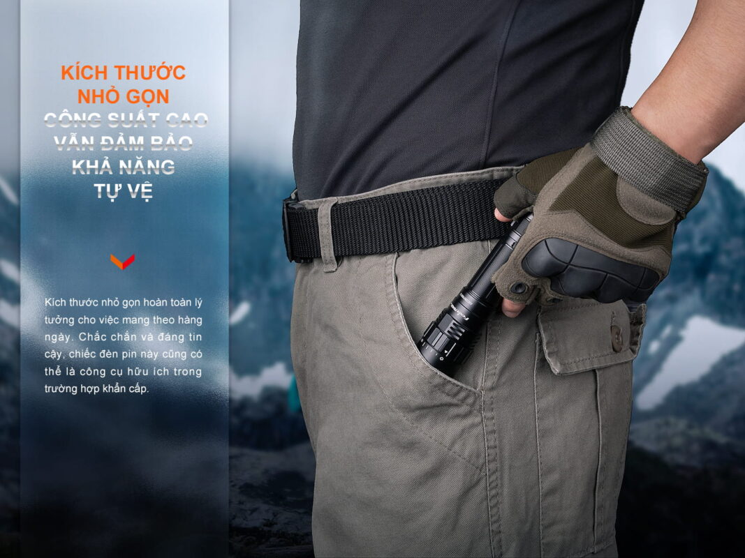 Đèn Pin Cầm Tay Fenix PD40R V3.0